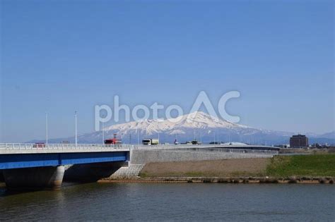 鳥海山出羽富士 No 4090182写真素材なら写真AC無料フリーダウンロードOK