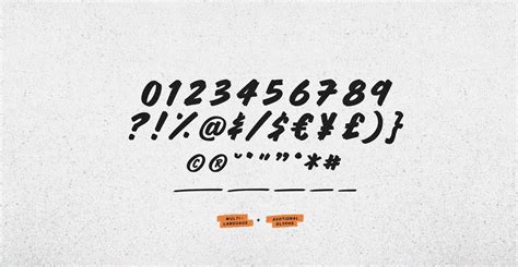 Compass Point Handwritten Brush Font Blkbk Fonts