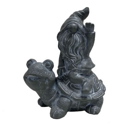 Hd Designs Outdoors Gnome Turtle Decor 1 Ct Smiths Food And Drug