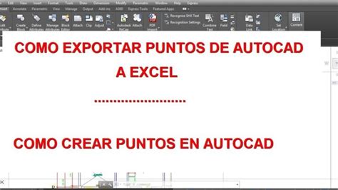 Cómo exportar tabla Autocad a Excel paso a paso Ecologia Cotidiana