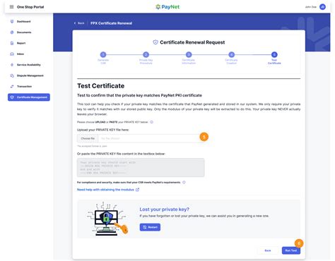 Certificate Renewal Process PayNet APIs Documentation