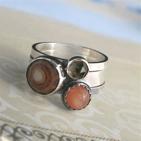Maui Shell Stacking Rings