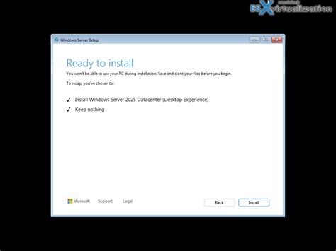 Windows Server Build Has A New Install Experience ESX Virtualization