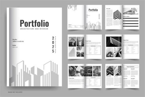 Architecture Portfolio Layout Ideas
