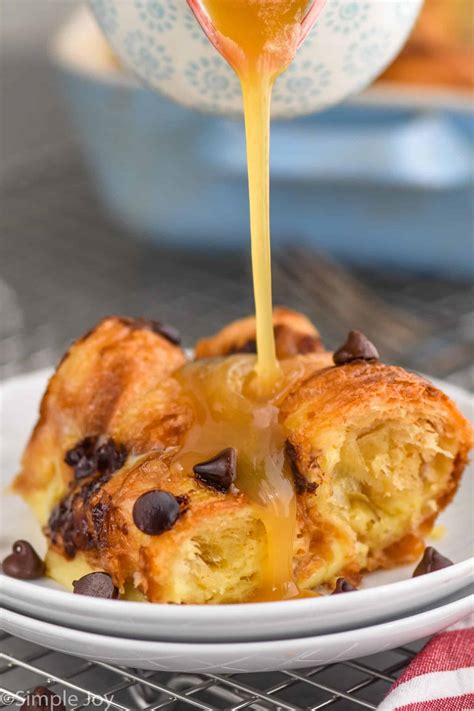 Croissant Bread Pudding Simple Joy