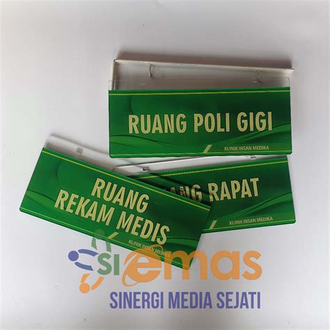 Jual Papan Akrilik Custom Akrilik Gantung Nama Ruang Custom Gantungan Tanda Ruang Ruang