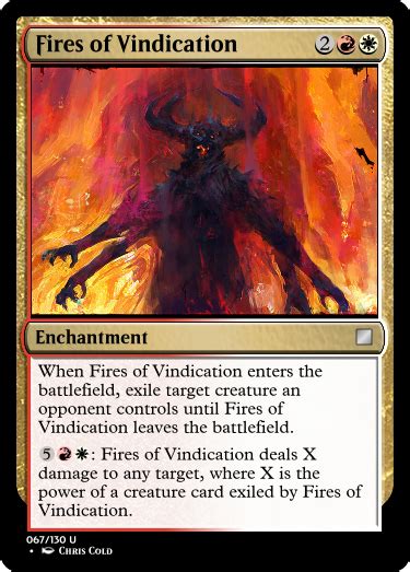 Fires Of Vindication Rcustommagic
