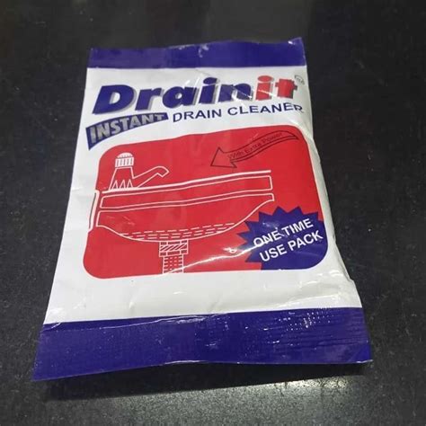 Drain It Instant Drain Cleaner, Packaging Size: 250ml at ₹ 12/pack in ...