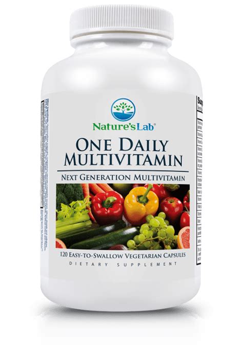 Natures Lab One Daily Multivitamin 120 Vegetarian Capsules