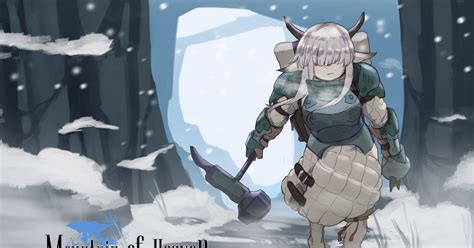 Pixivファンタジアmoh 【pfmoh】静かな嵐 エウドラ【戦士】 ておのイラスト Pixiv
