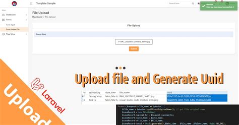How To Upload File And Generate Uuid In Laravel