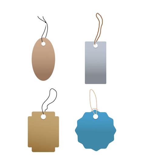définir l illustration vectorielle des balises vecteur premium