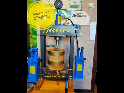 Масло-Пресс Добрыня, масла холодного отжима заказать