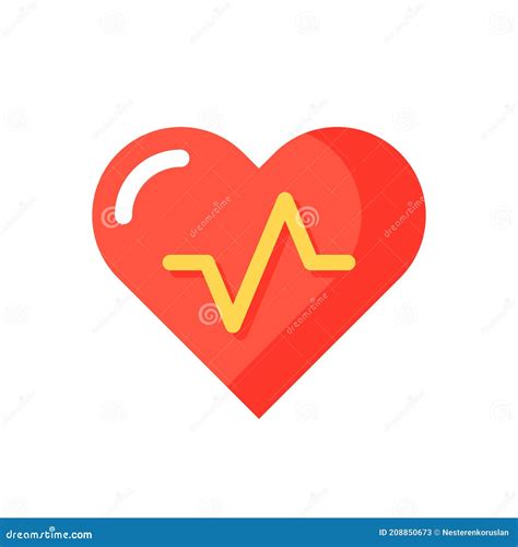Icono De La Aplicación De Salud Y Bienestar Vector De Color Plano