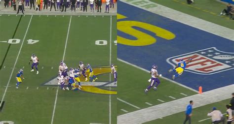 Rams Strip Sack Sam Darnold And Return Ball 57 Yards For A Touchdown Daily Snark