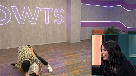 Pamje Gjatë Provave Të “dancing With The Stars” Fifi Rrëzohet Në Skenë
