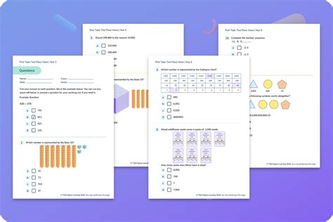 Diagnostic Assessment Pack Place Value Year 3 To 6 Maths Hub Third