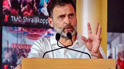 Rahul Gandhi Takes Dig At Centre In Karnataka Says Govt Should Work For Poor Weak India News