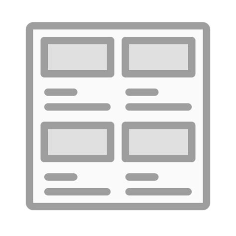 Storyboard Generic Grey Icon