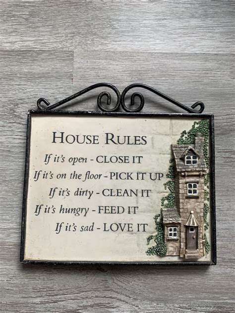 House Rules Frame Hajia Posh Store