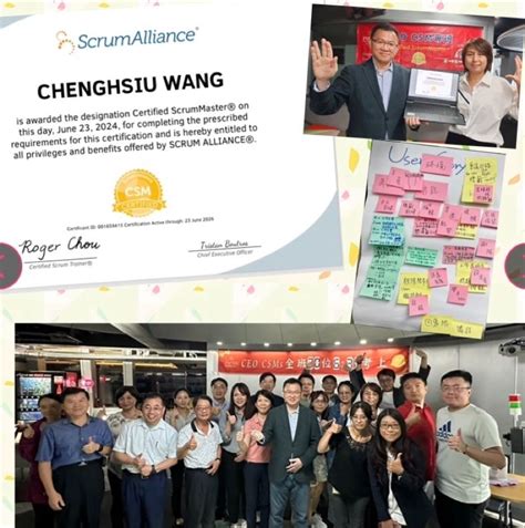 Jemma Cheng Hsiu Wang On Linkedin Scrum Csm