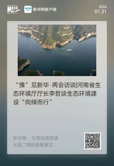 两会访谈 新华网河南频道