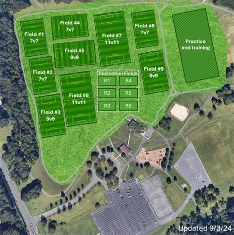 Field Layout Mantua Township Soccer Association
