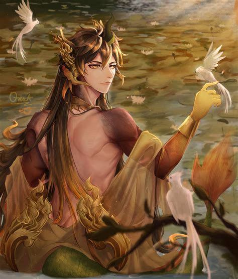 Thai Qilin Zhongli Genshin Impact X Himavanta By Athitty On Deviantart