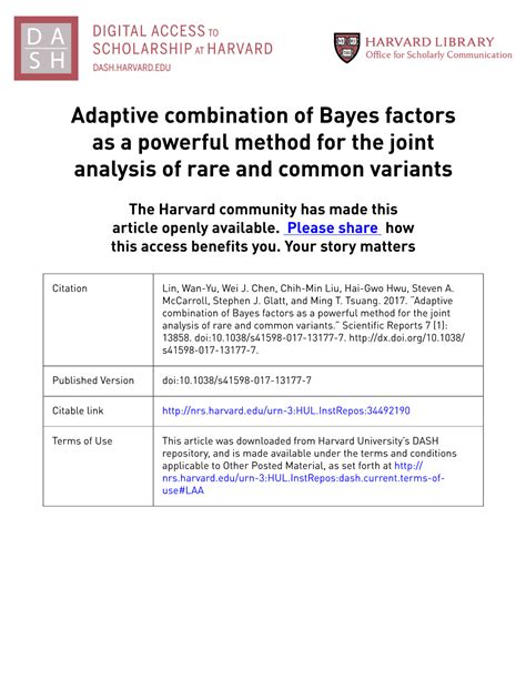 Adaptive Combination Of Bayes Factors As A Powerful Method For The