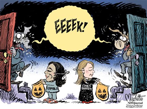 Vice President Kamala Harris In Political Cartoons