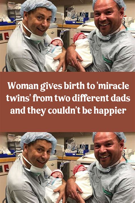 Woman Gives Birth To Miracle Twins From Two Different Dads And They