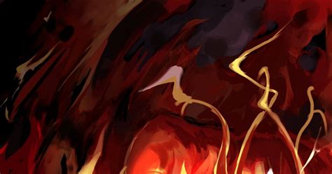 紅に染まる銀海】 【pfⅤ】練成：炎の魔神【紅に染まる銀海】 空野詠夏のイラスト Pixiv