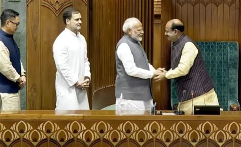 Lok Sabha Speaker Election ओम बिरला फिर चुने गए लोकसभा स्पीकर ध्वनिमत