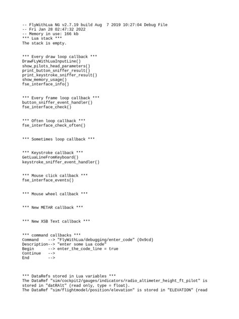 flywithlua debug pdf 64 bit computing central processing unit