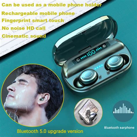 Лучшие продажи продуктов беспроводные наушники Bluetooth 5 гарнитура ...
