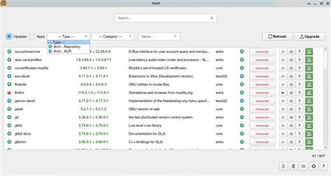 best gui package managers for arch linux