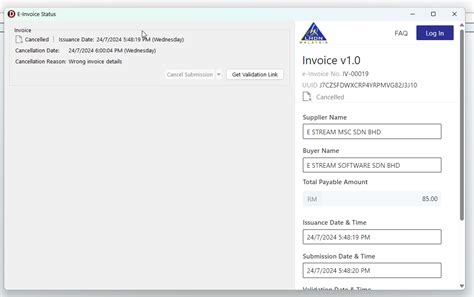 E Invoice Sql Documentation