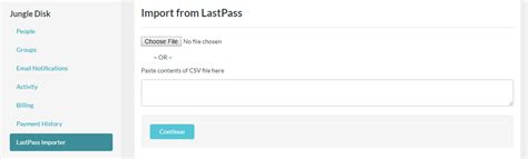 LastPass Importer CyberFortress Support