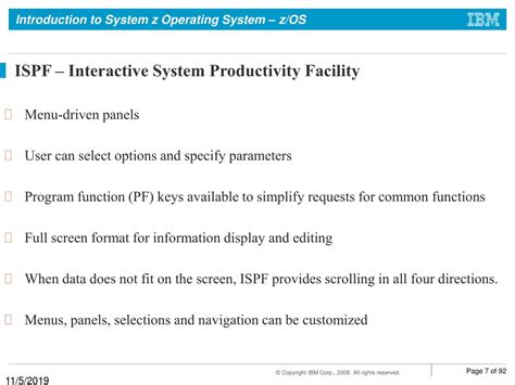 Ppt Mastering Z Os Ispf Navigation Tips And Techniques Powerpoint