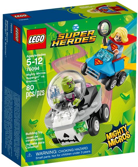 Lego Super Heroes 76094 Mighty Micros Supergirl Vs Brainiac Teton Toys