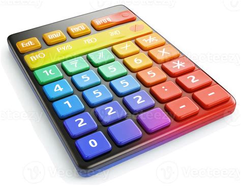 Colorful Digital Calculator With Arithmetic Functions 60693433 Png Colorful Digital Calculator With Arithmetic Functions 60693433 Png
