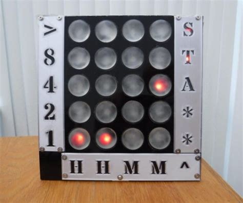 BigBit Binary Clock Display Adafruit Industries Makers Hackers