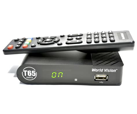 ТВ-ресивер стандарта DVB-T/T2 World Vision T65 с интернет приложениями ...