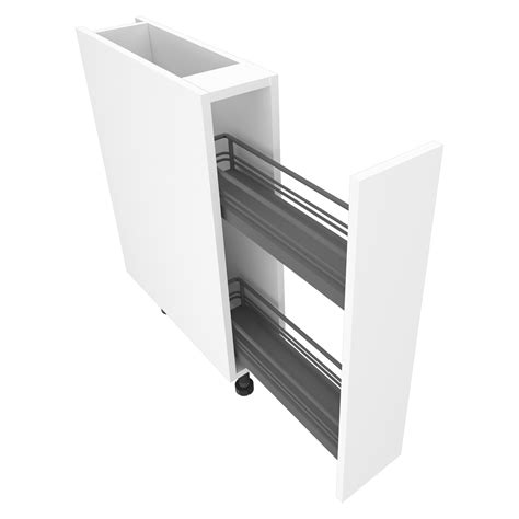 150mm Highline Base Unit With 2 Pull Out Wirework Shelves Purity Kitchens