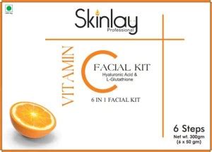 Skinlay Premium Vitamin C Facial Kit Price In India Buy Skinlay Premium Vitamin C Facial Kit