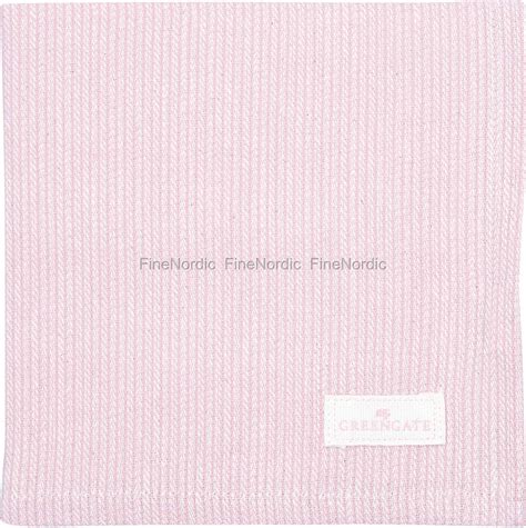 GreenGate Cloth Napkin Alicia Pale Pink