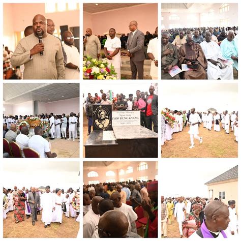 Rt Hon Naanlong Daniel Others Bid Farewell To Senator Id Gyangs