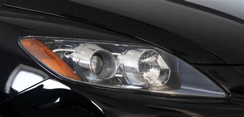 Front Lights Of A Car Stock Photo Image Of Tube Rings 3491284