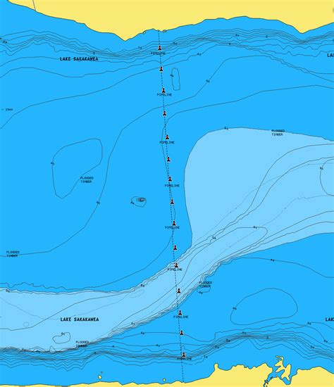Depth Looking For Bathymetry Data For Lake Sakakawea In North Dakota