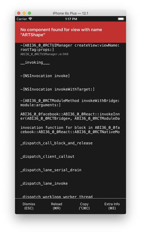 No Component Found For View With Name Artshape · Issue 49 · Wonsikinreact Native Barcode
